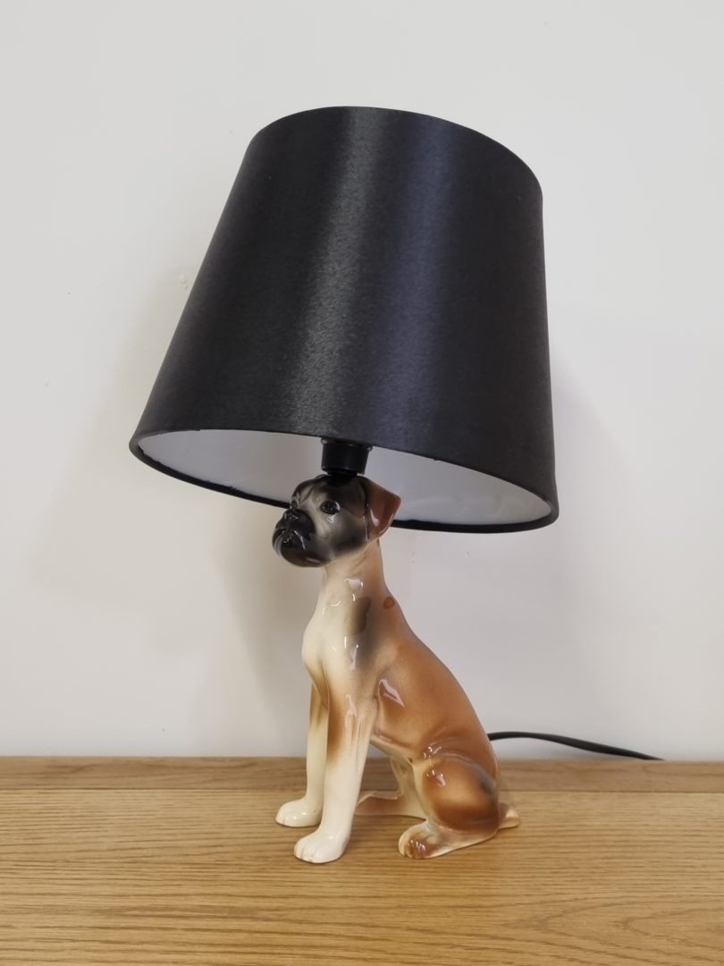 Boxer Dog Table Lamp – A Twist of Somerset